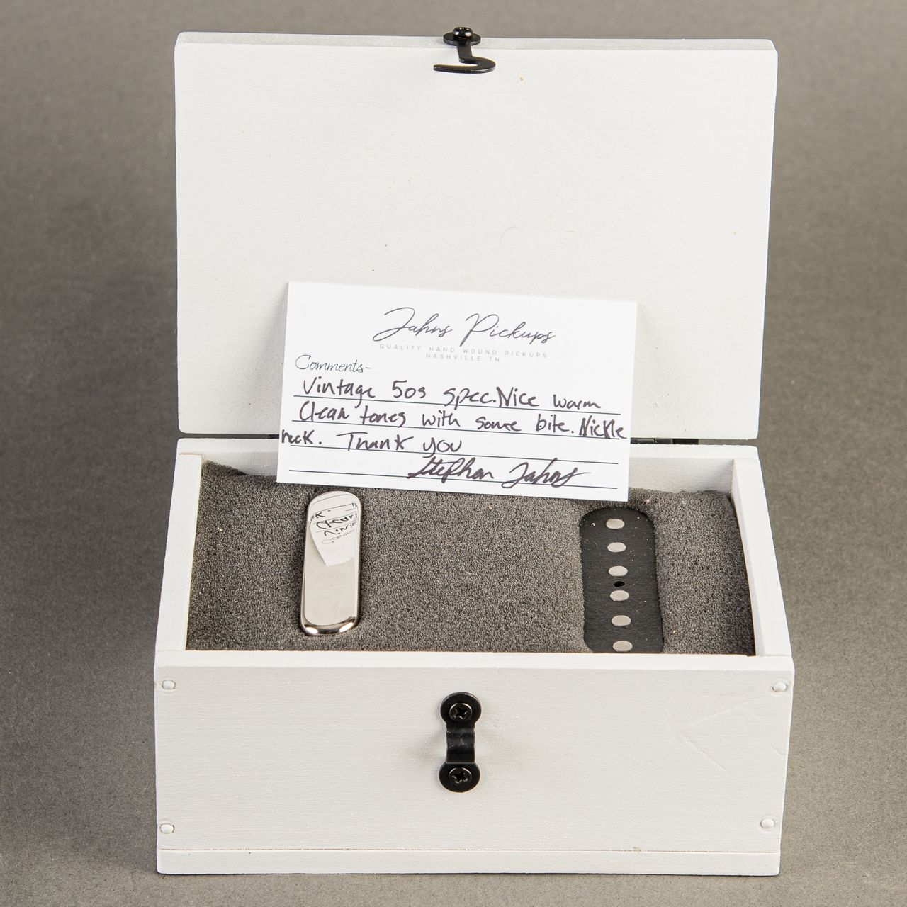 Carter Vintage - Jahns 50s Telecaster Set 2024, Chrome | Carter Vintage ...