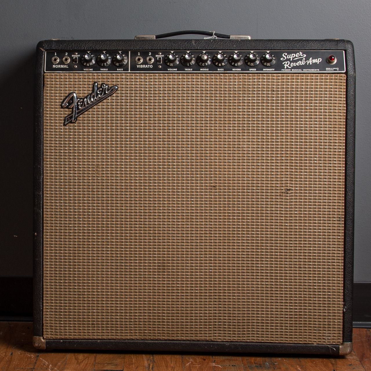 Carter Vintage - Fender Super Reverb AB763 1967, Black | Carter Vintage ...