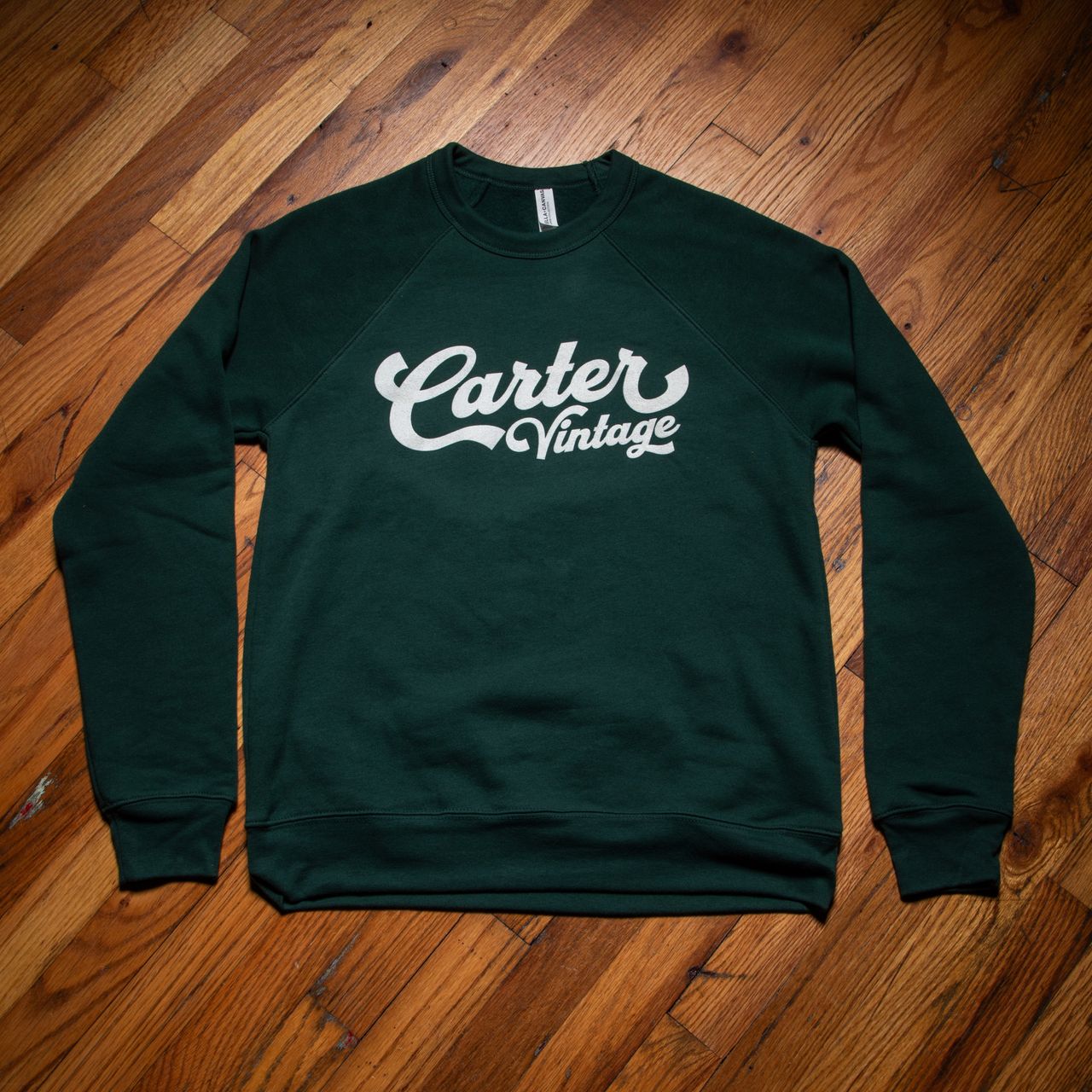 Carter Vintage - Carter Vintage Evergreen Cursive Crewneck | Carter ...