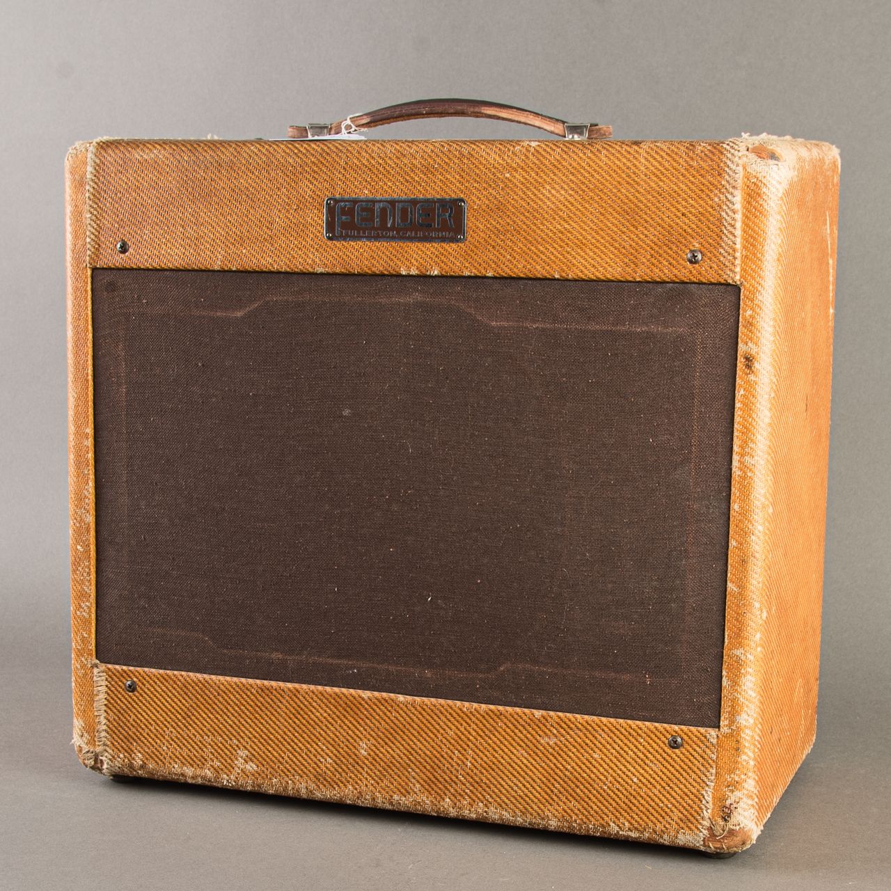Carter Vintage - Fender Deluxe Amp Rare Wide Panel 5D3 1954, Tweed ...