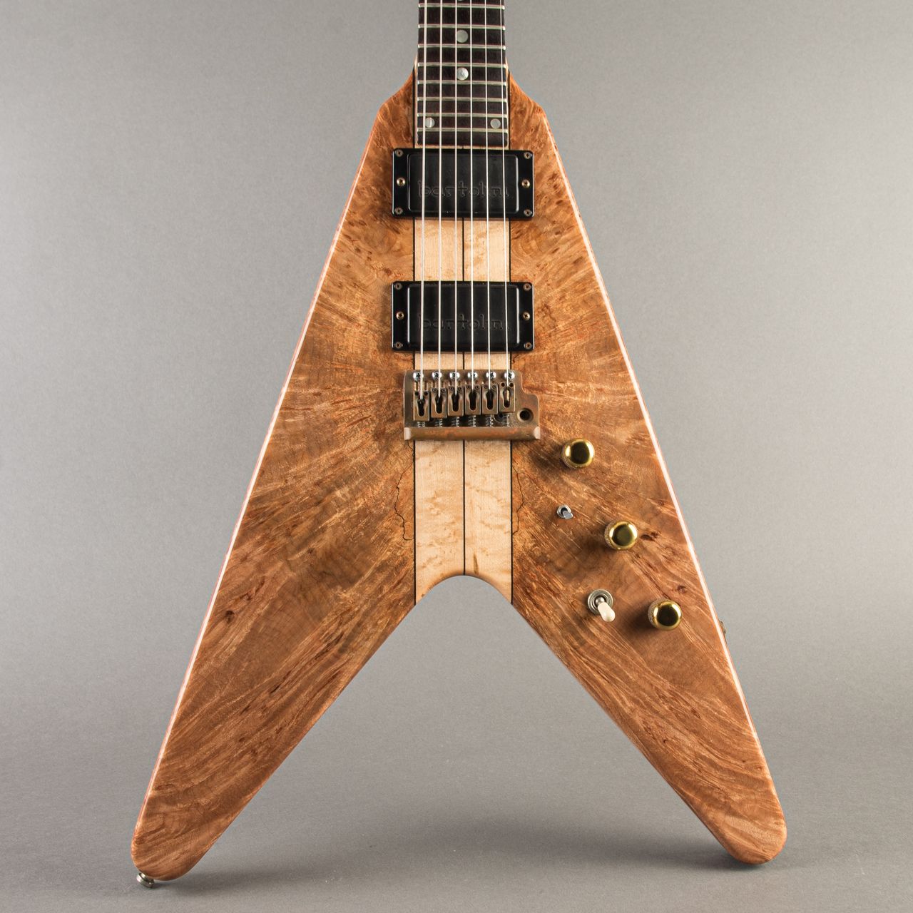 Carter Vintage - Moonstone Flying V 1978, Natural | Carter Vintage Guitar