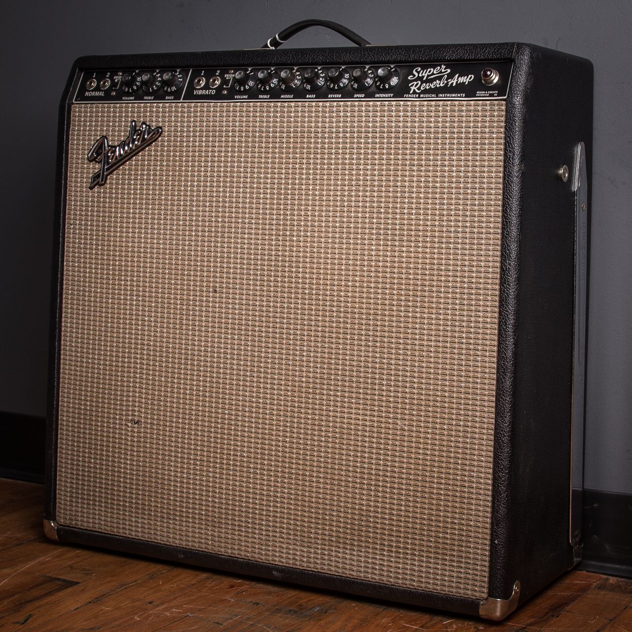 Carter Vintage - Fender Super Reverb AB763 1967, Black | Carter Vintage ...