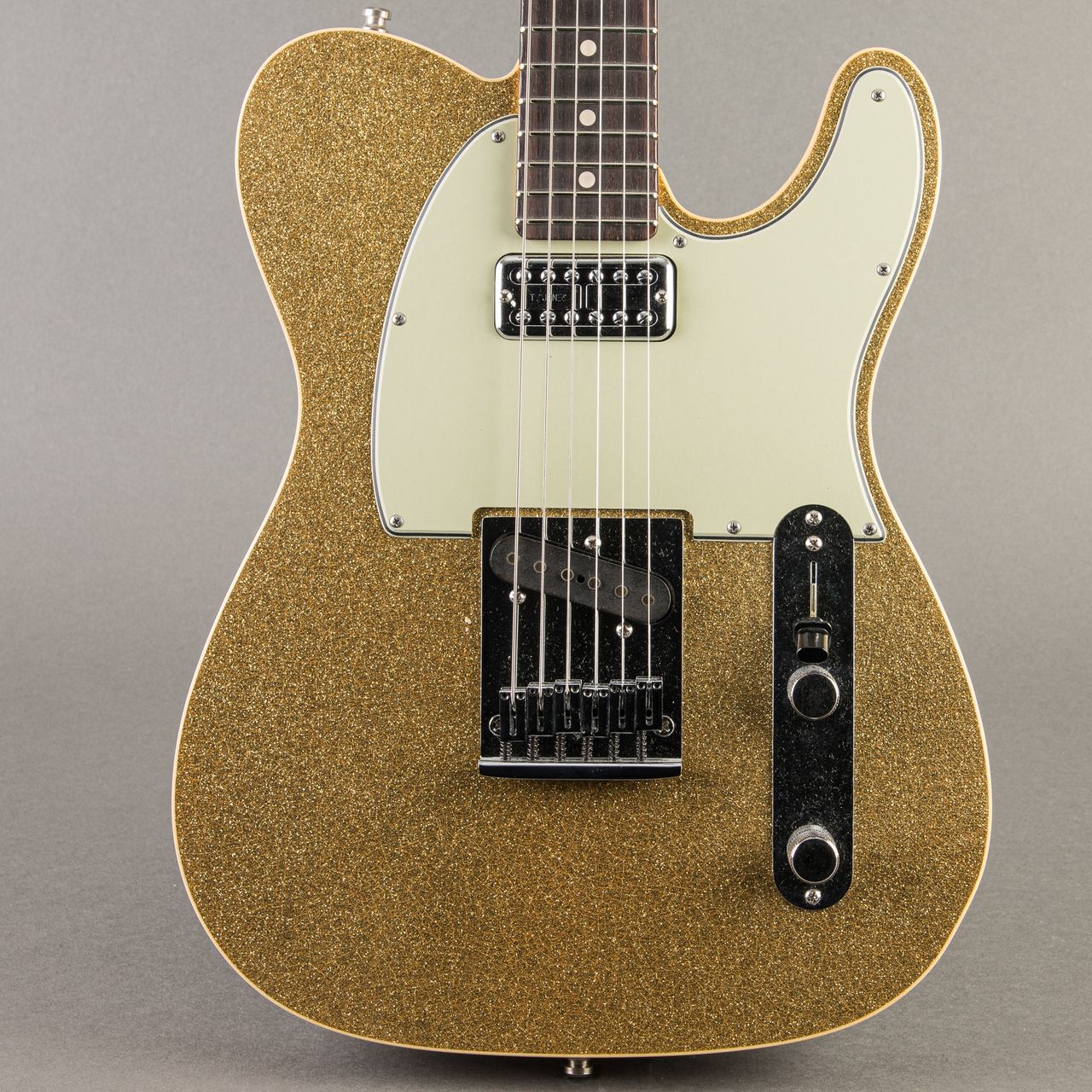 Carter Vintage - Fender W25 Dual Stack HS Telecaster 2025, Gold Sparkle ...