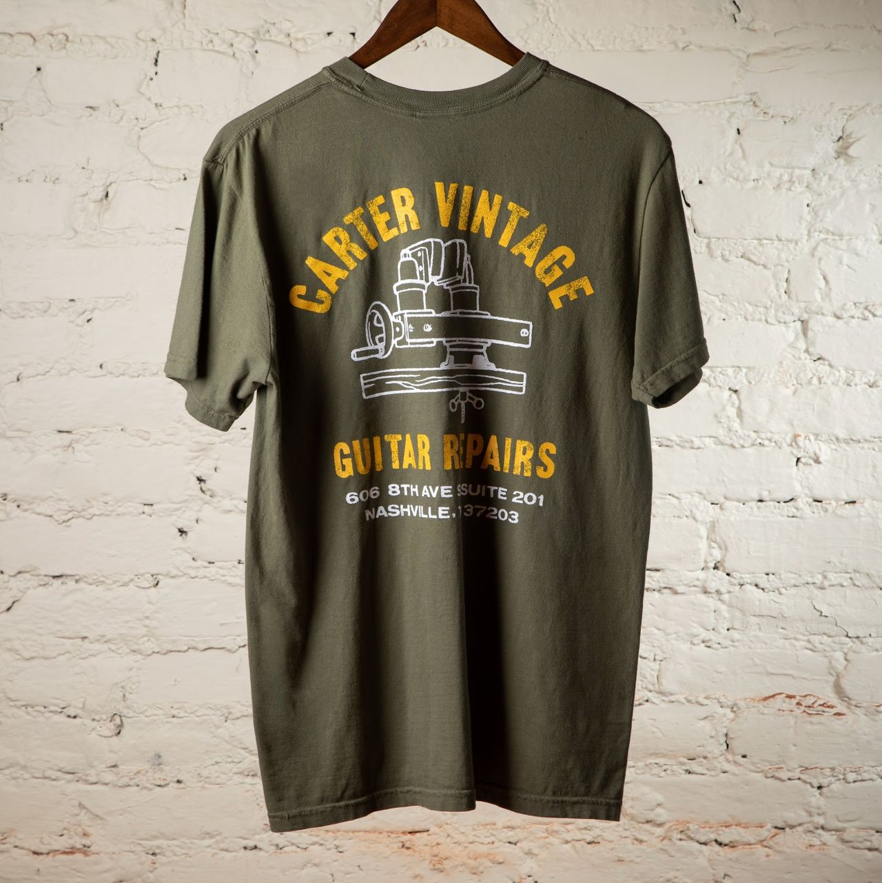 Carter Vintage - Carter Vintage Green Repair Shop Tee | Carter Vintage ...