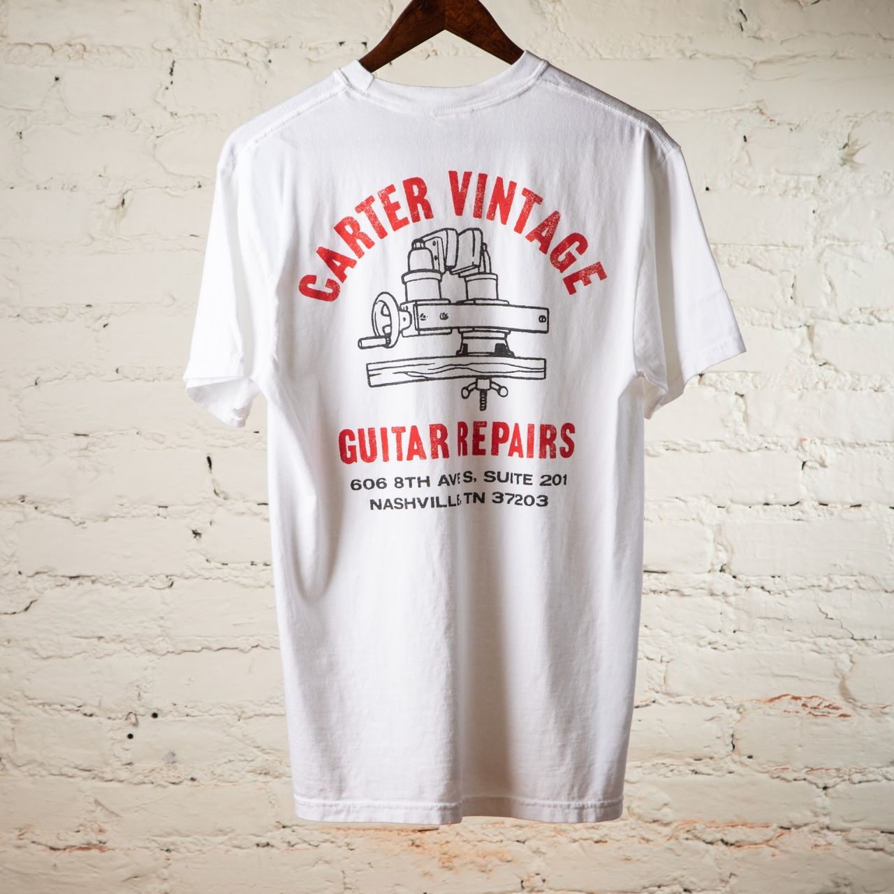 Carter Vintage - Carter Vintage White Repair Shop Tee | Carter Vintage ...