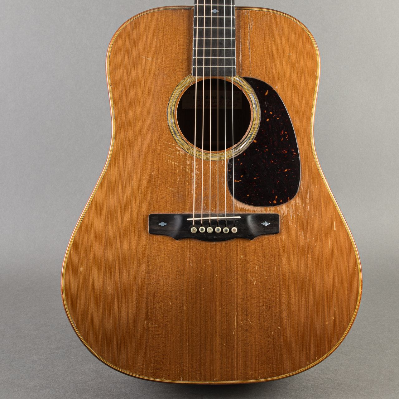 Carter Vintage - David Russell Young Dreadnought 1972 Cedar & Indian ...