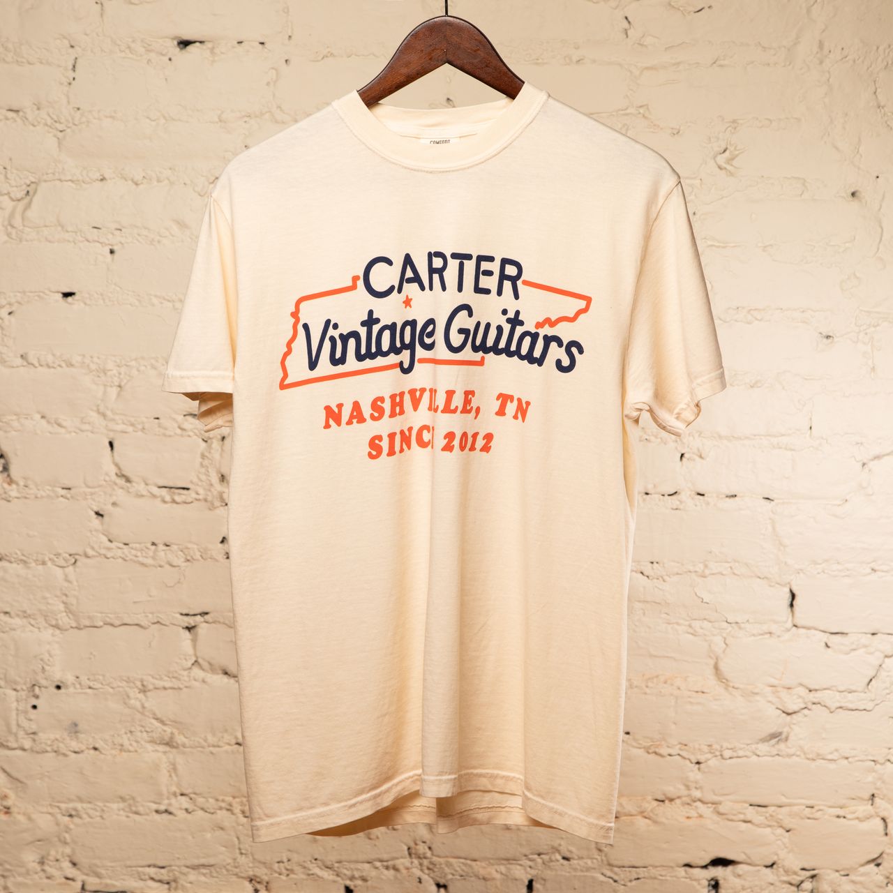 Carter Vintage - Carter Vintage Ivory State Tee | Carter Vintage Guitar