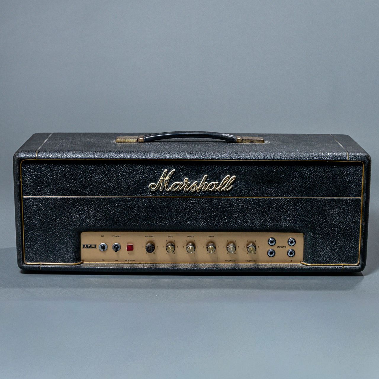 Norman's Rare Guitars - Marshall JTM50 Black Flag 50w Plexi Head 1967 ...